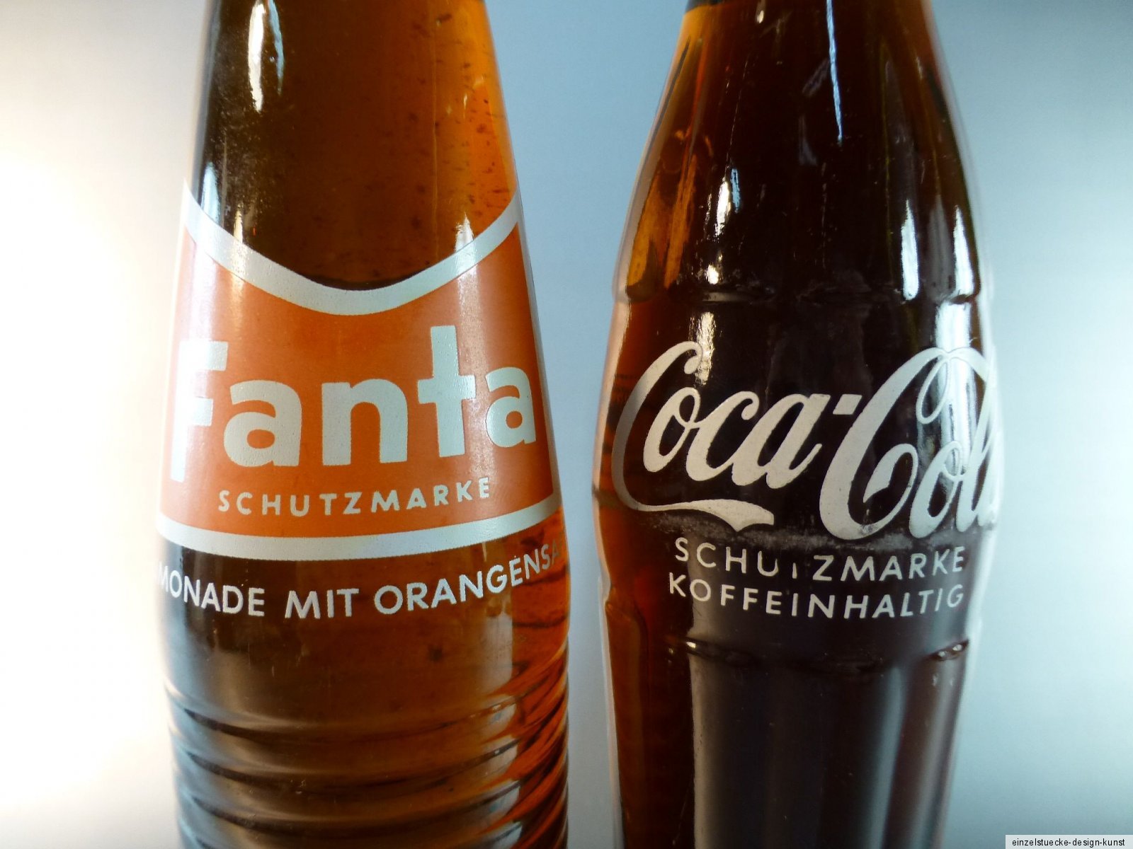 Flasche Coca Cola und Fanta von 1978 und 1974 - ungeöffnet - Bielefeld ...