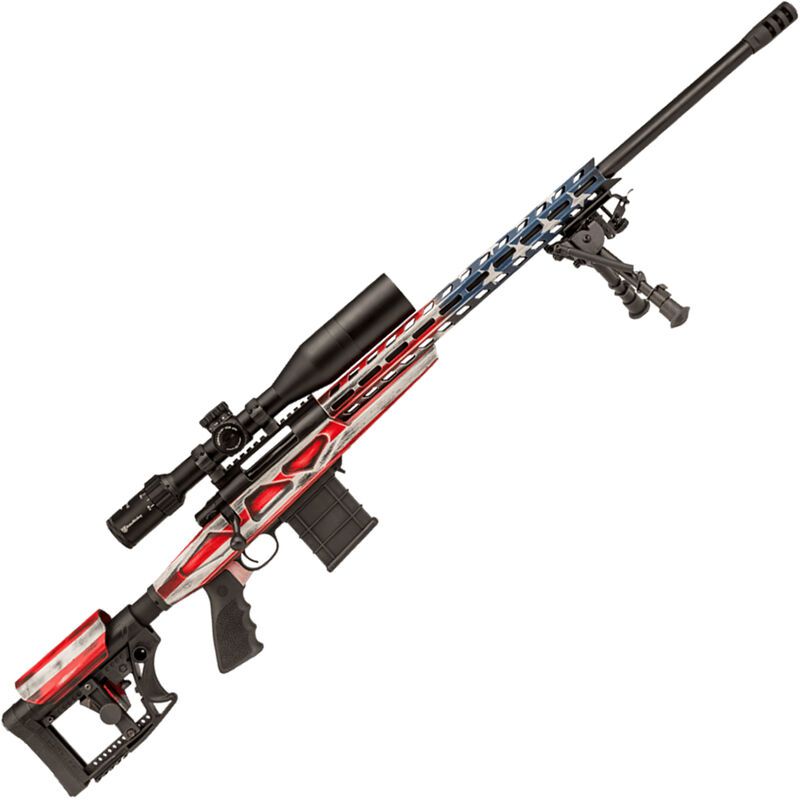 Sniper - HOWA M-1500 APC American Flag Varminter .223 Rem. mit ZF und ...