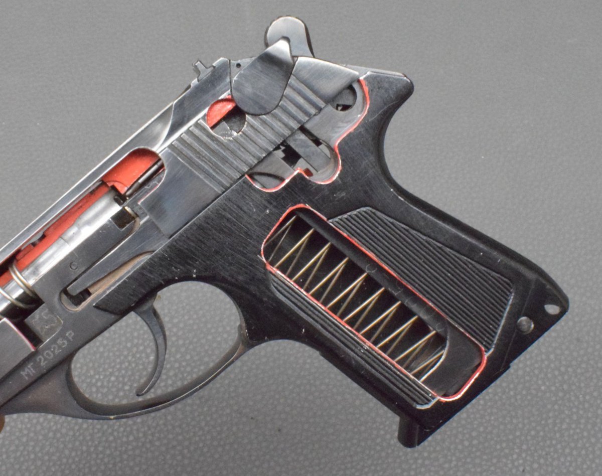 Schnittmodell Pistole PSM Kaliber.5,45 x 18, zum Sonderpreis - eGun