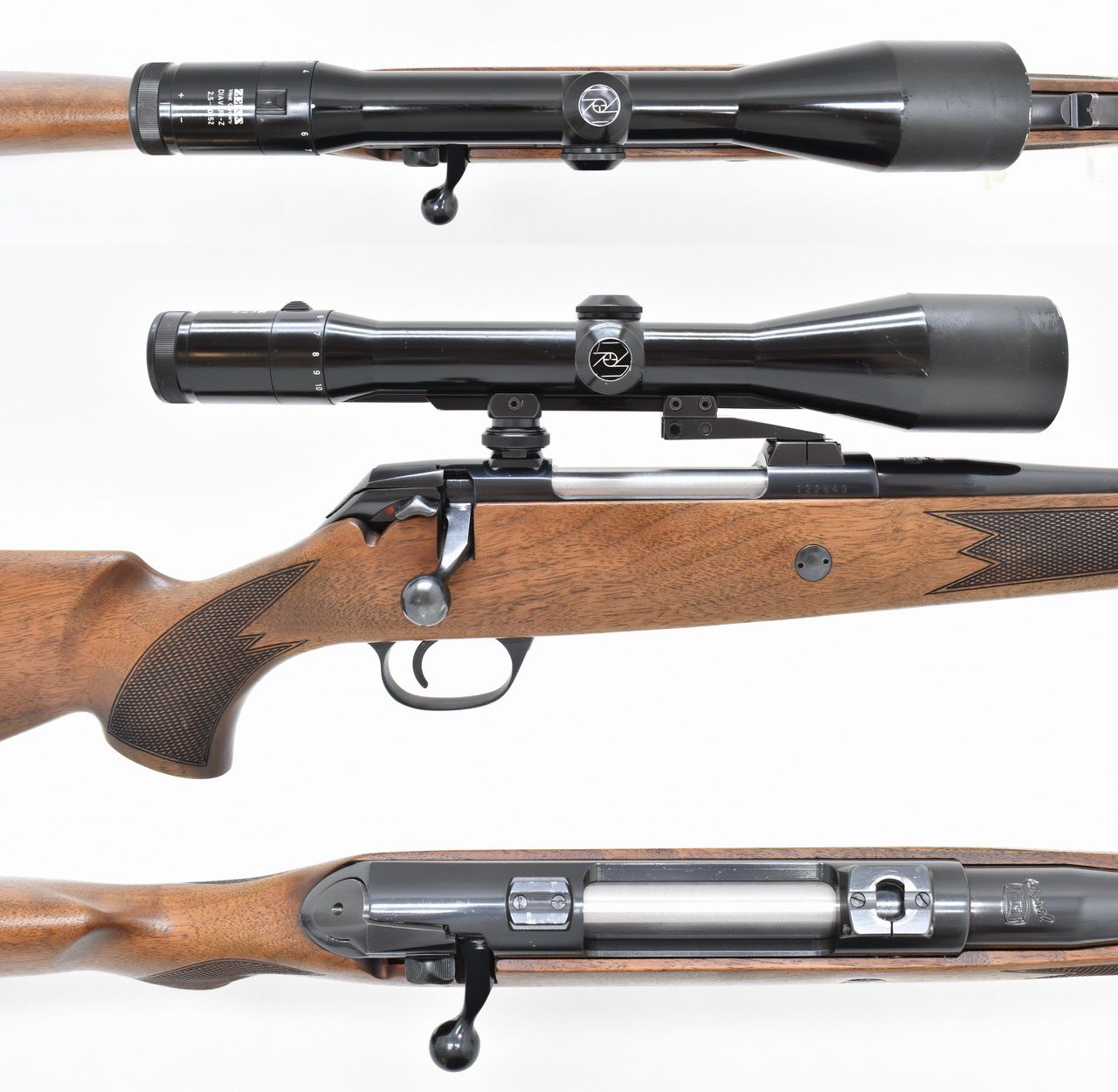MAUSER Repetierer Modell 225 im Kal .30-06 mit ZEISS Diavari ZF 2,5 ...