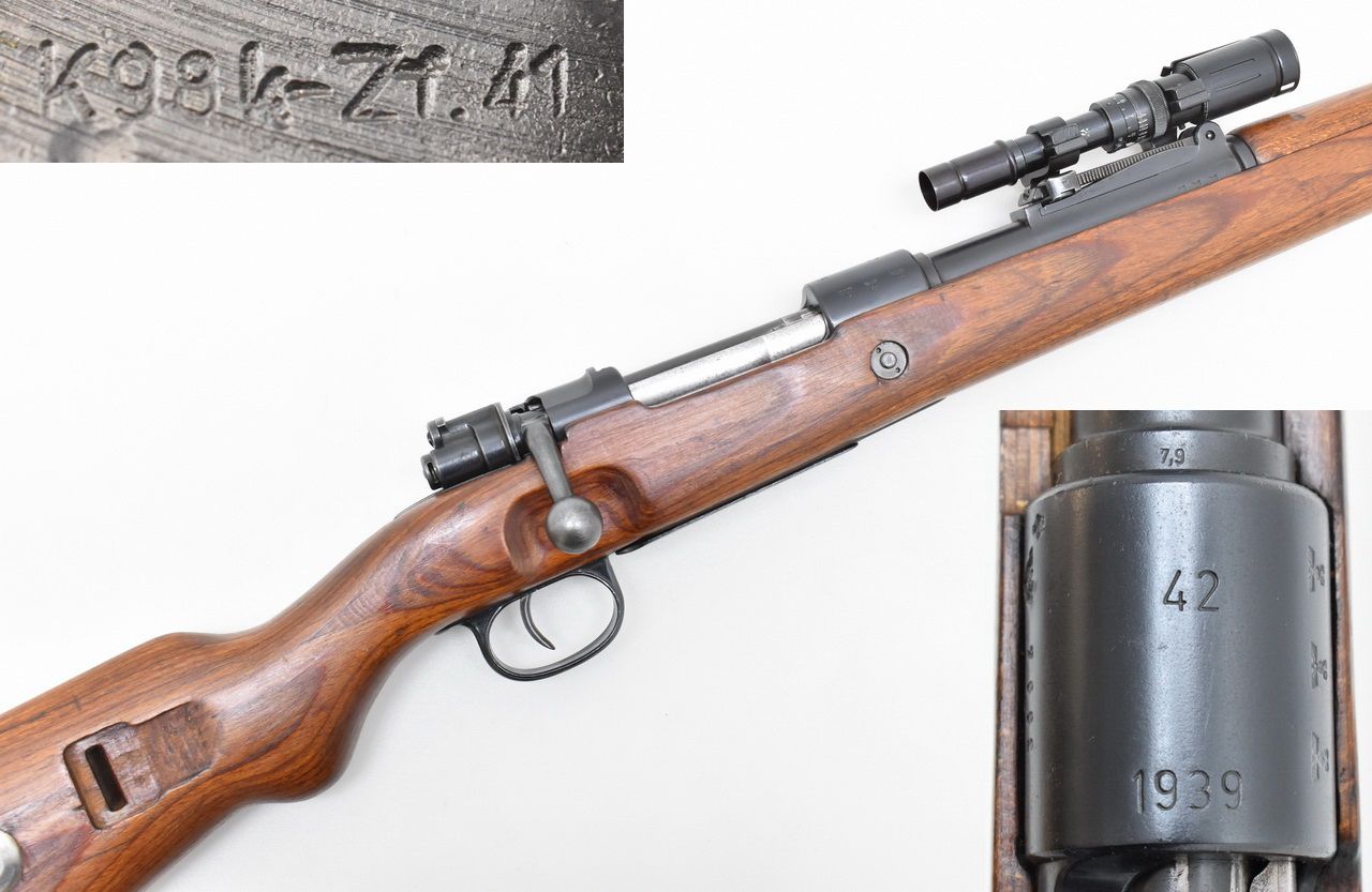 Karabiner 98 k / K 98k aus Mauser Fertigung " 42 1939 " im Kal. 8x57 JS ...