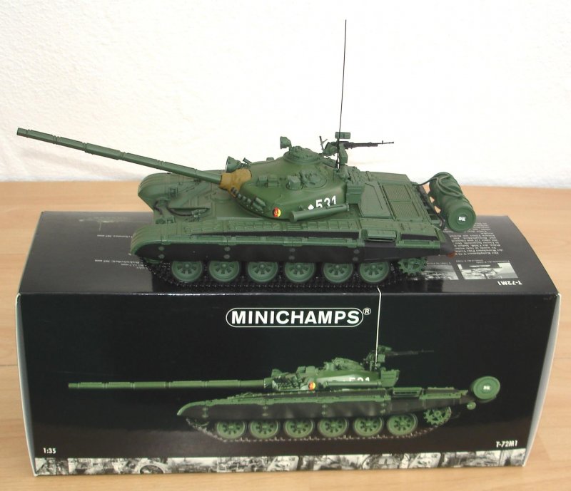 DDR - NVA Panzer Jäger T-72 M1 von Minichamps 1:35 mit OVP. | eBay