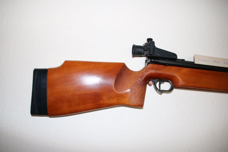 Haenel Luftgewehr Mod. 312 Suhl - Seitenspanner - inkl. Diopter ...