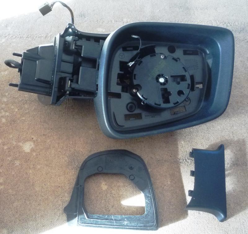 Mercedes-Benz W169 A-Klasse Außenspiegel links Rahmen ohne Glas ...