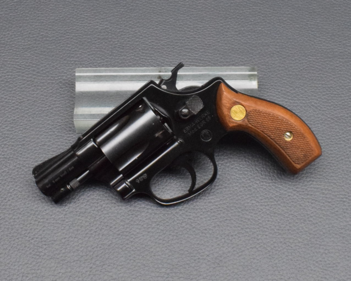 Revolver Erma Schreckschuss EGR 66 Brünniert, Kaliber 9mm Knall, sehr ...