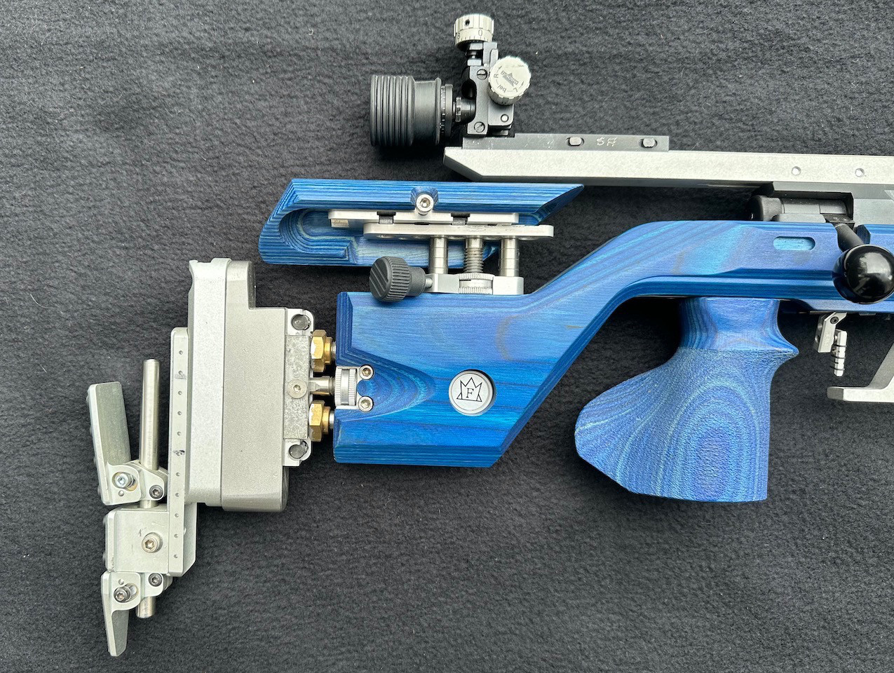 Walther KK 300 KK300 Anatomic - blau - Auflage - eGun