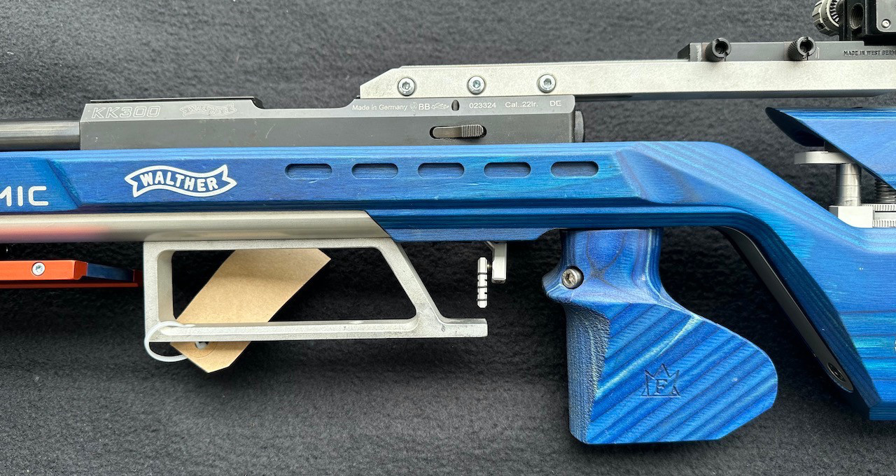 Walther KK 300 KK300 Anatomic - blau - Auflage - eGun