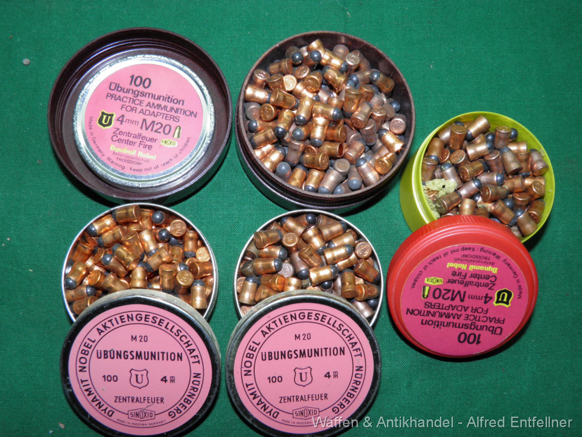 4 mm M20 Patronen 450 Stück - eGun