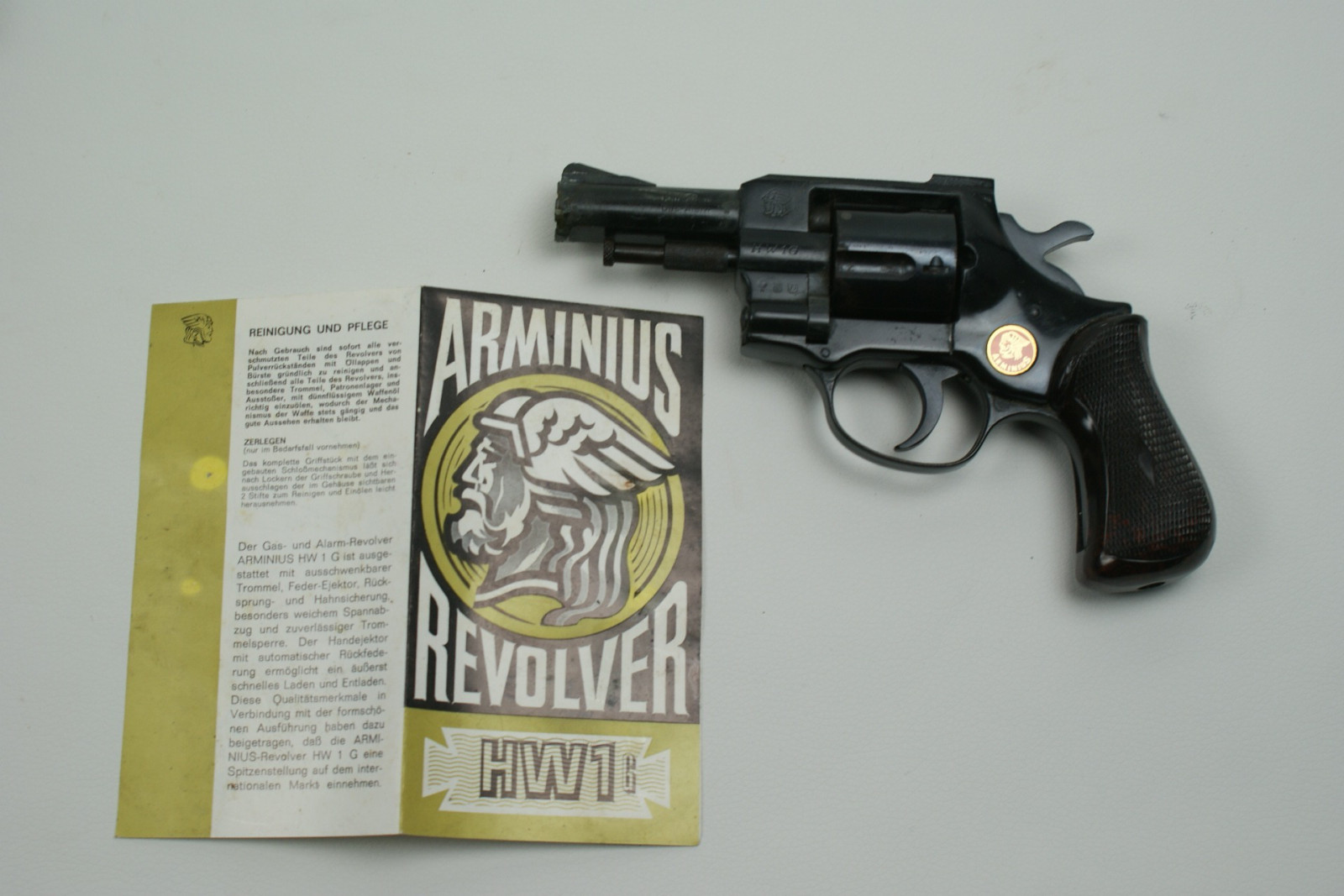 Arminius Revolver 9mm Gas inkl. Originalverpackung und Anleitung - eGun
