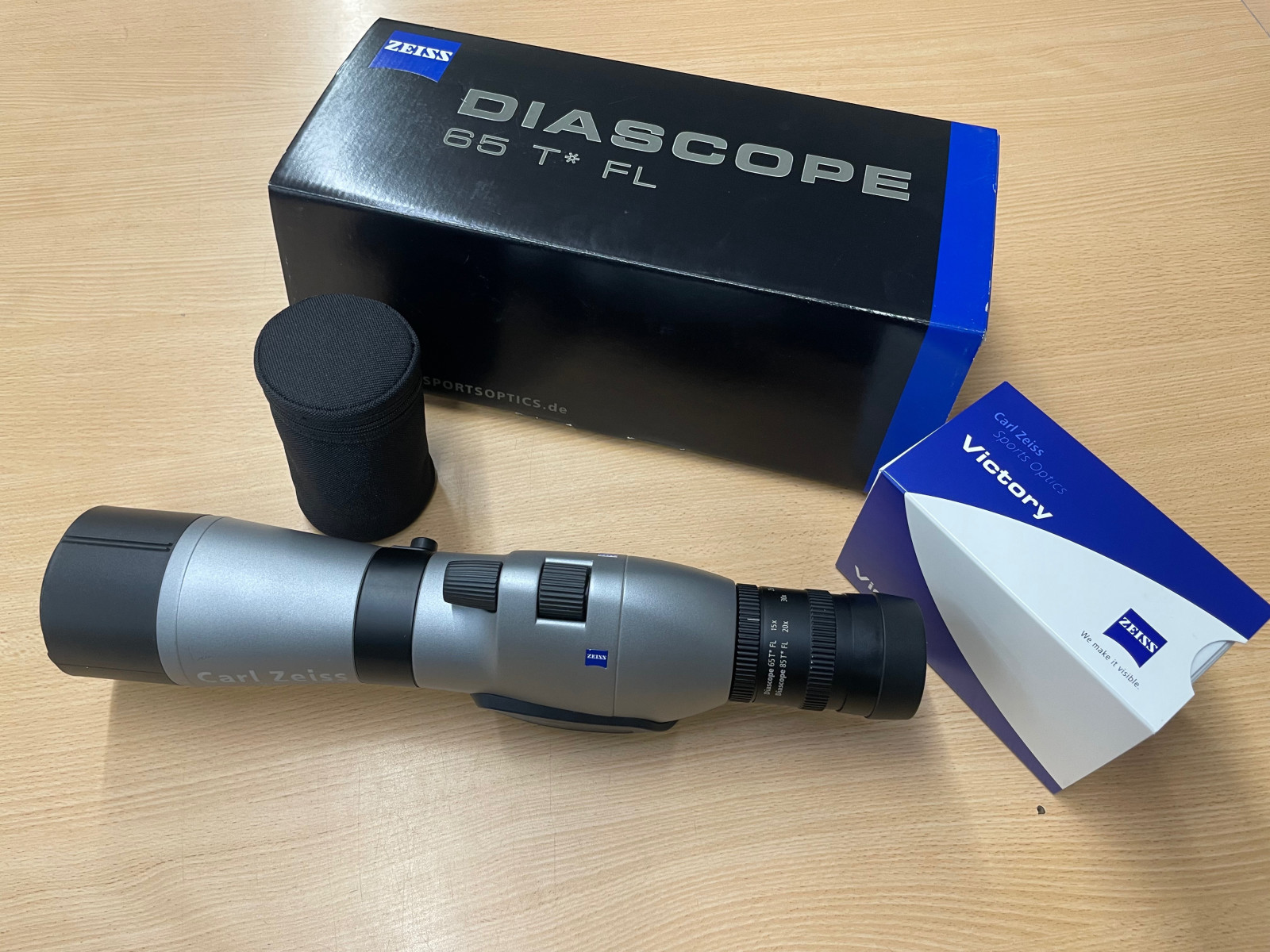 Spektiv Carl Zeiss Diascope 65 T*FL 15-45x65 - eGun