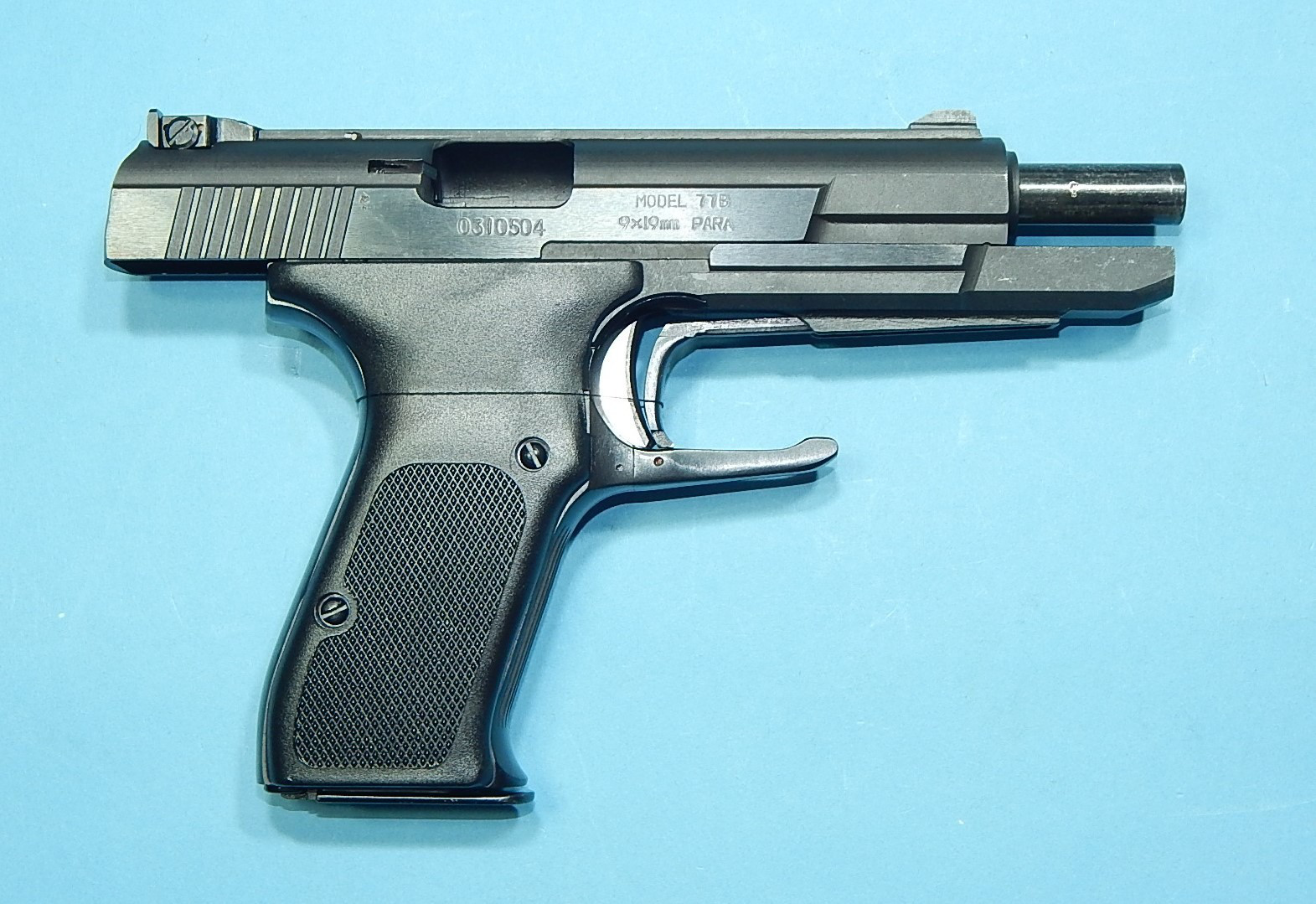 Einhandpistole NORINCO M77B, 9x19mm Para, Top-Zustand ! Rar und Kurios ...