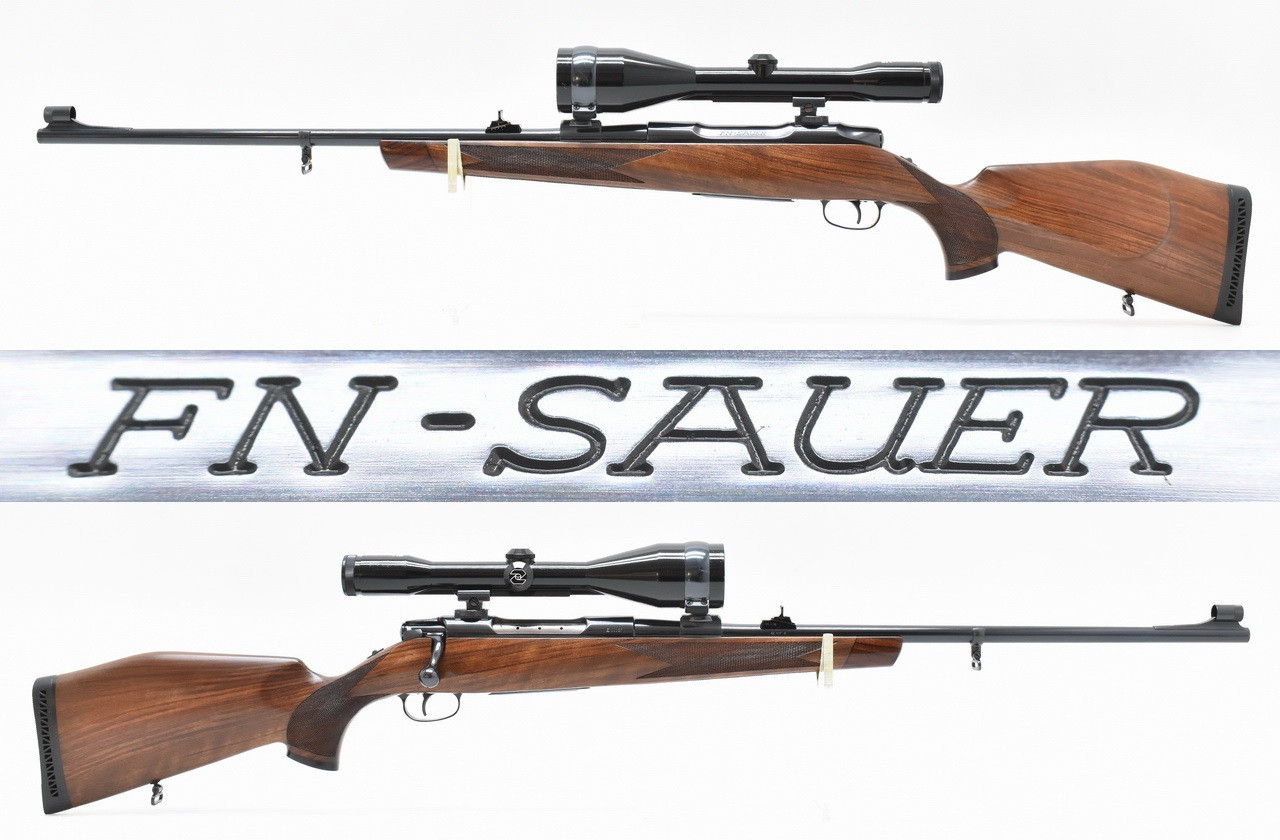 FN - SAUER Repetierer ( Modell 80 ) im Kaliber .30-06 mit ZEISS ZF 8x56 ...