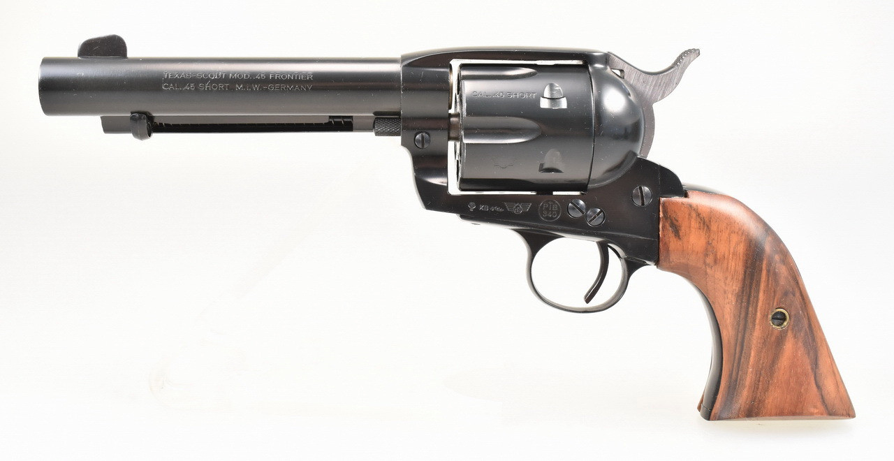 HS / SCHMIDT Mod. 121 " TEXAS SCOUT FRONTIER " SAA Revolver im Kaliber ...