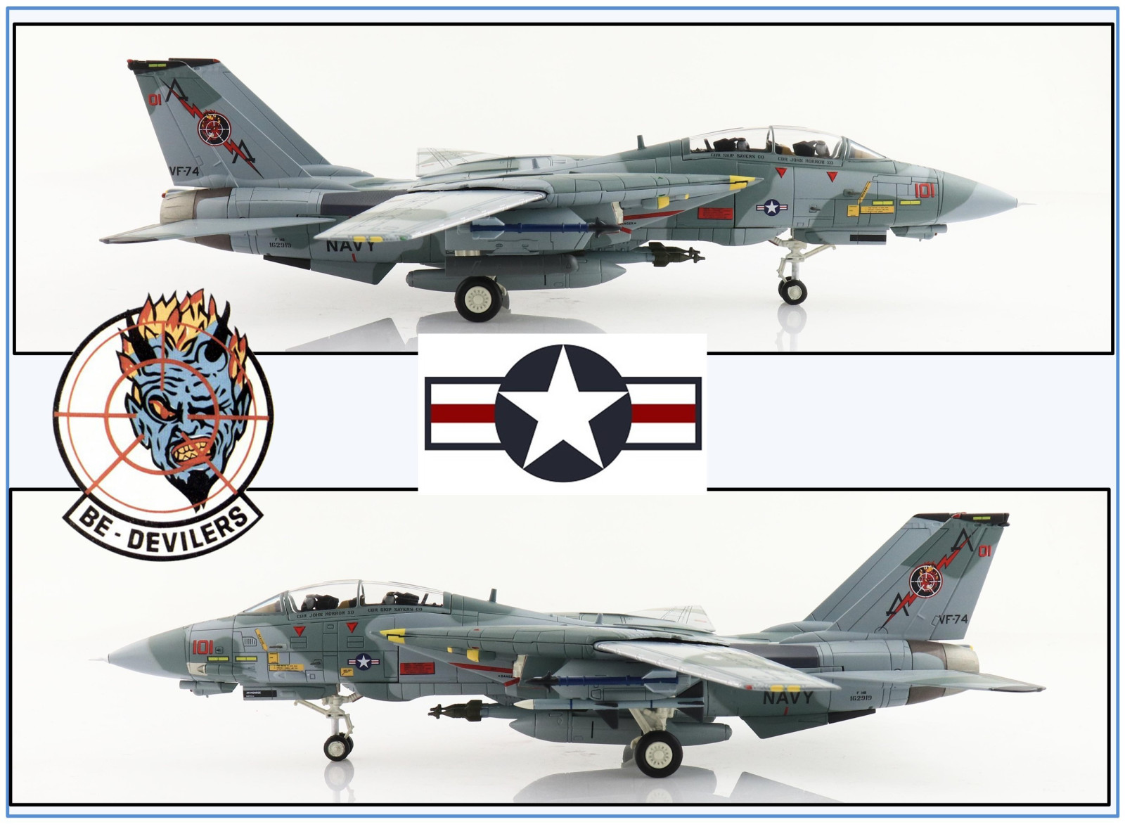 HA5247 F-14B US NAVY VF-74 "Be-Devilers",1994,Hobbymaster... nur 104.90 EUR