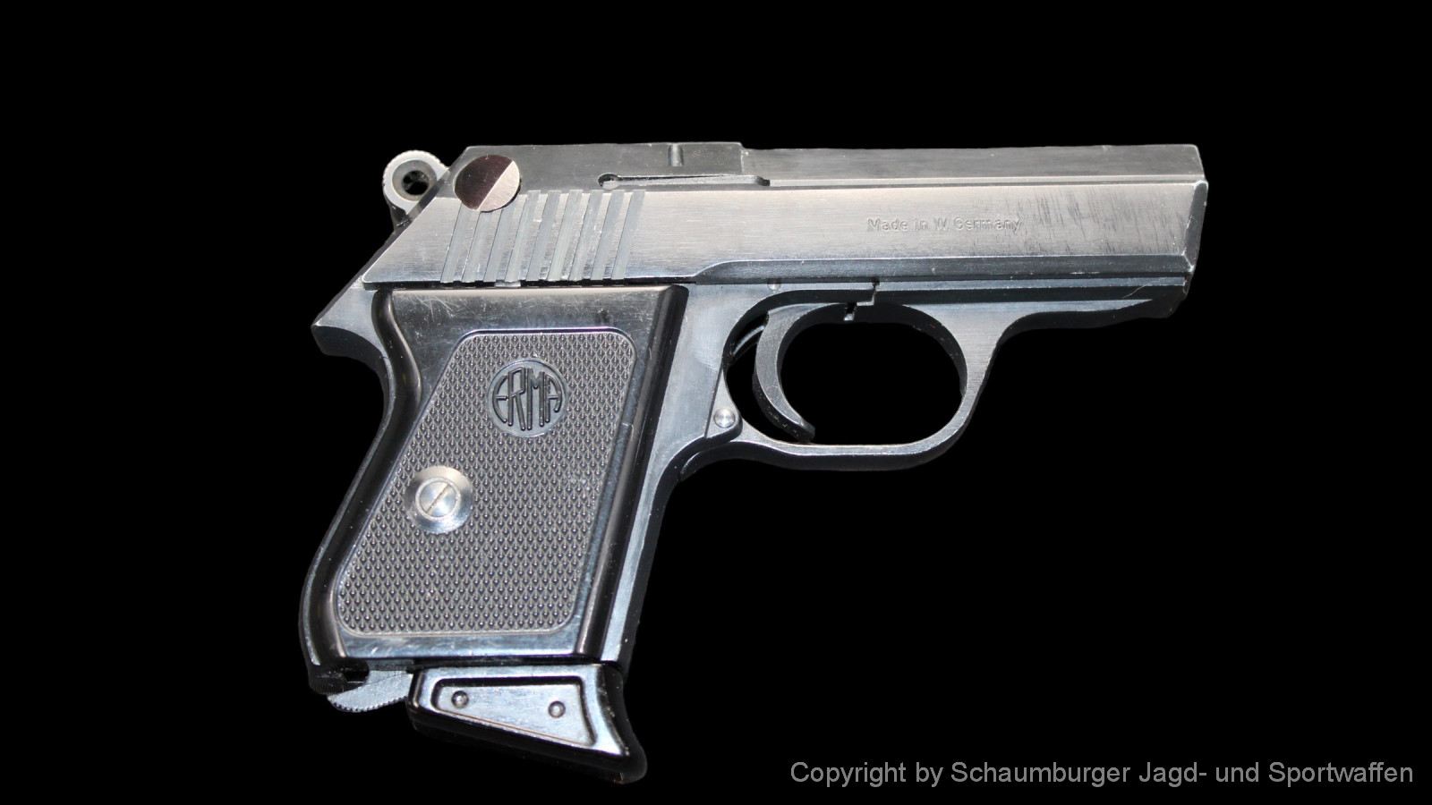 Pistole, ERMA, EP 652, Kaliber .22lr, Lauf blank - eGun