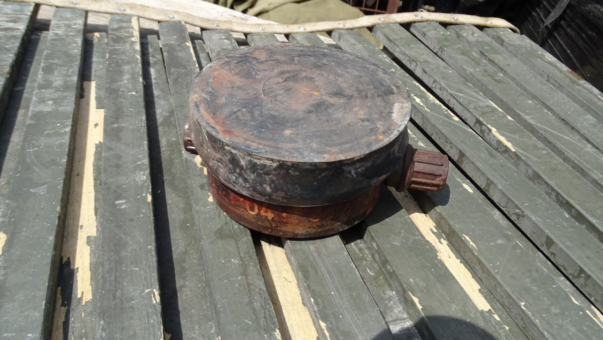 AP - AntiPersonen Mine * GYATA aus Ungarn * Üb- Model ohne Ladung - eGun