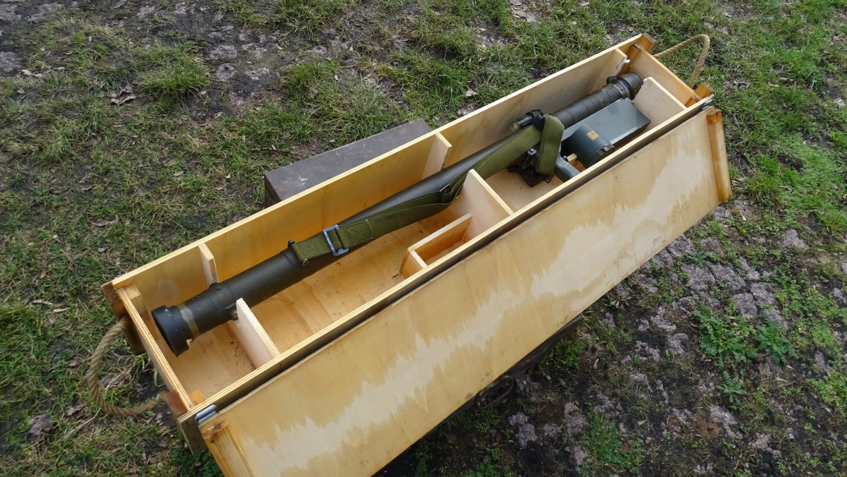 US-ARMY * FIM-92 STINGER LAUNCHER * für Abschuß feindseeliger Flugzeuge ...