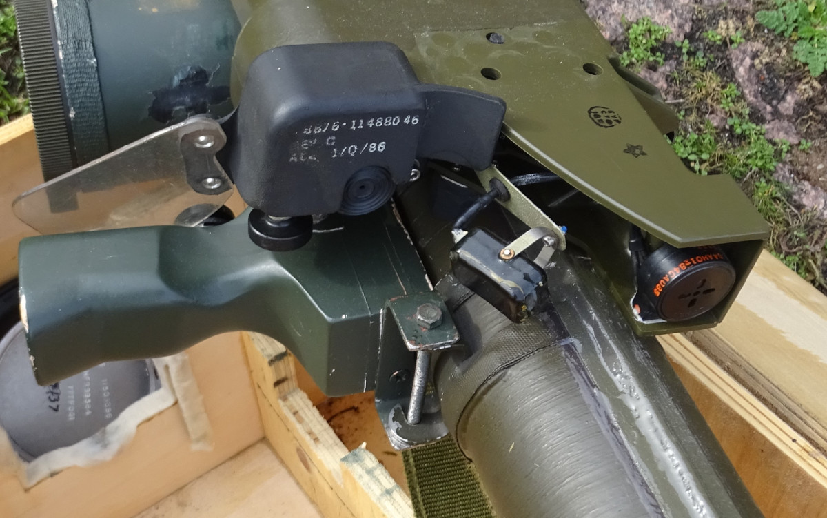 US-ARMY * FIM-92 STINGER LAUNCHER * für Abschuß feindseeliger Flugzeuge ...