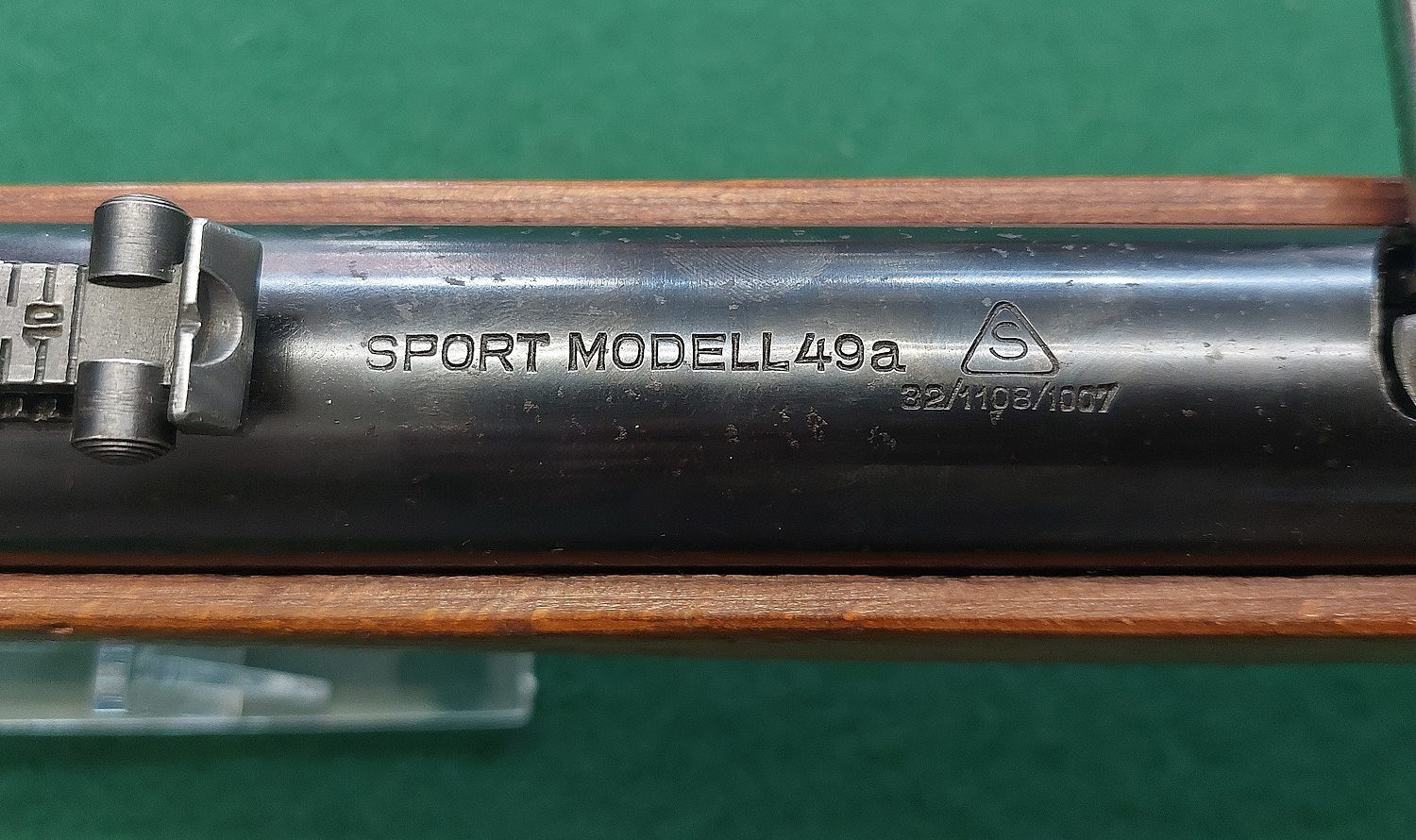 Sammlerstück Haenel Suhl SPORT MODELL 49a Kal. 4,4mm Luftgewehr - eGun